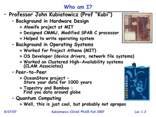 lec01-intro (1).ppt Operating System by prof John Pantanagar | PPT