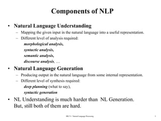 Nlp--- --nlu -----nlg lec01-overview.PPT
