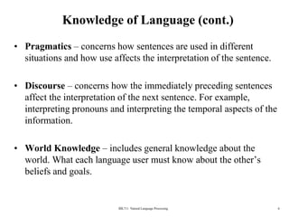 Nlp--- --nlu -----nlg lec01-overview.PPT