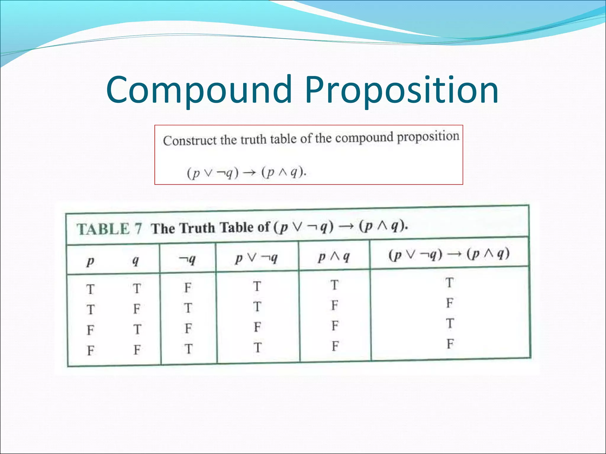 Lec 01 proposition (Discrete Mathematics) | PPT