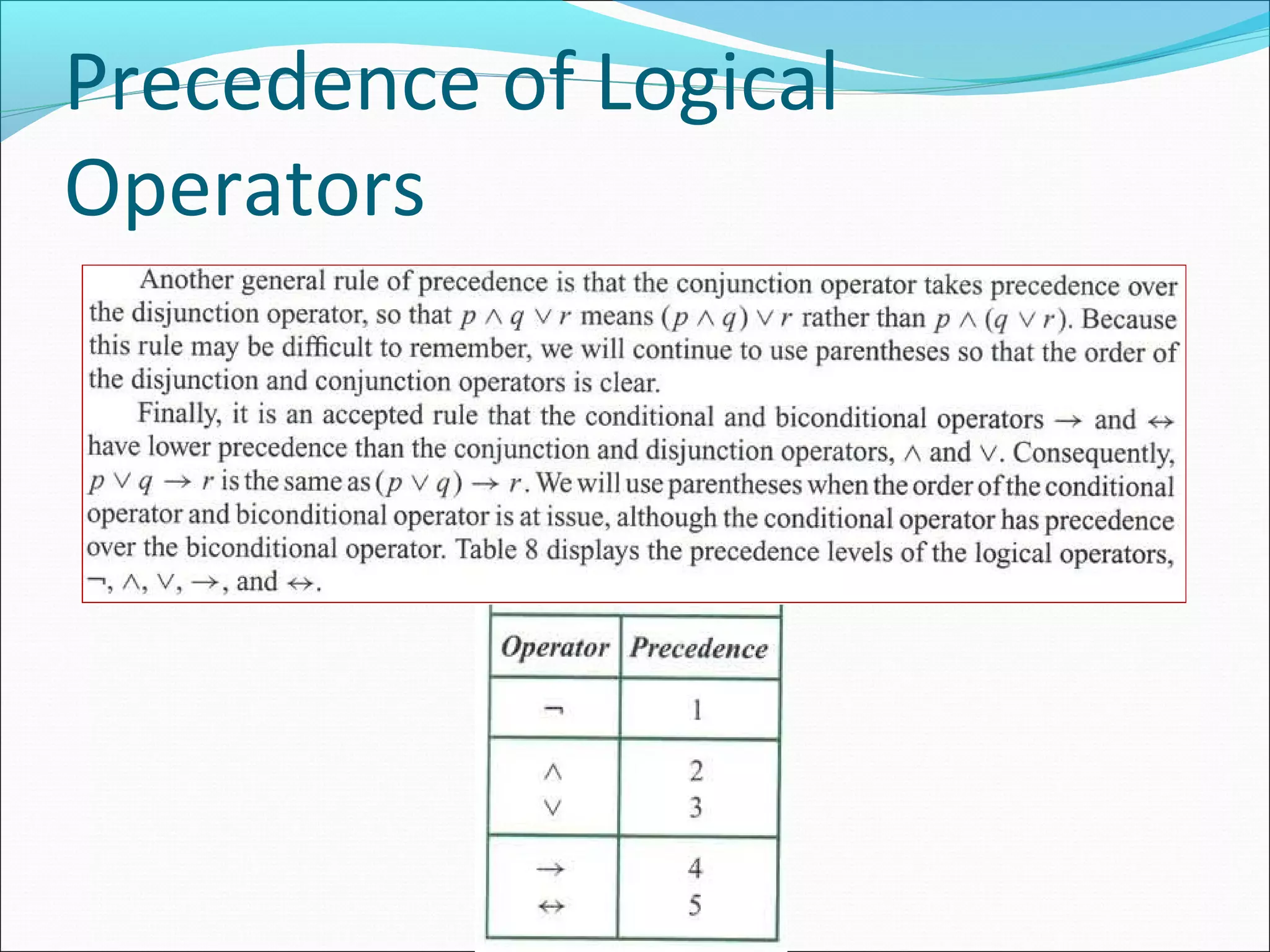 Lec 01 proposition (Discrete Mathematics) | PPT