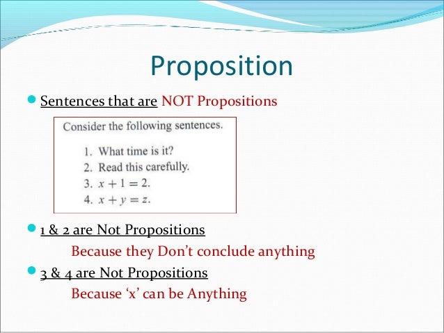 Lec 01 proposition (Discrete Mathematics) Lec 01 proposition (Discrete Mathematics)