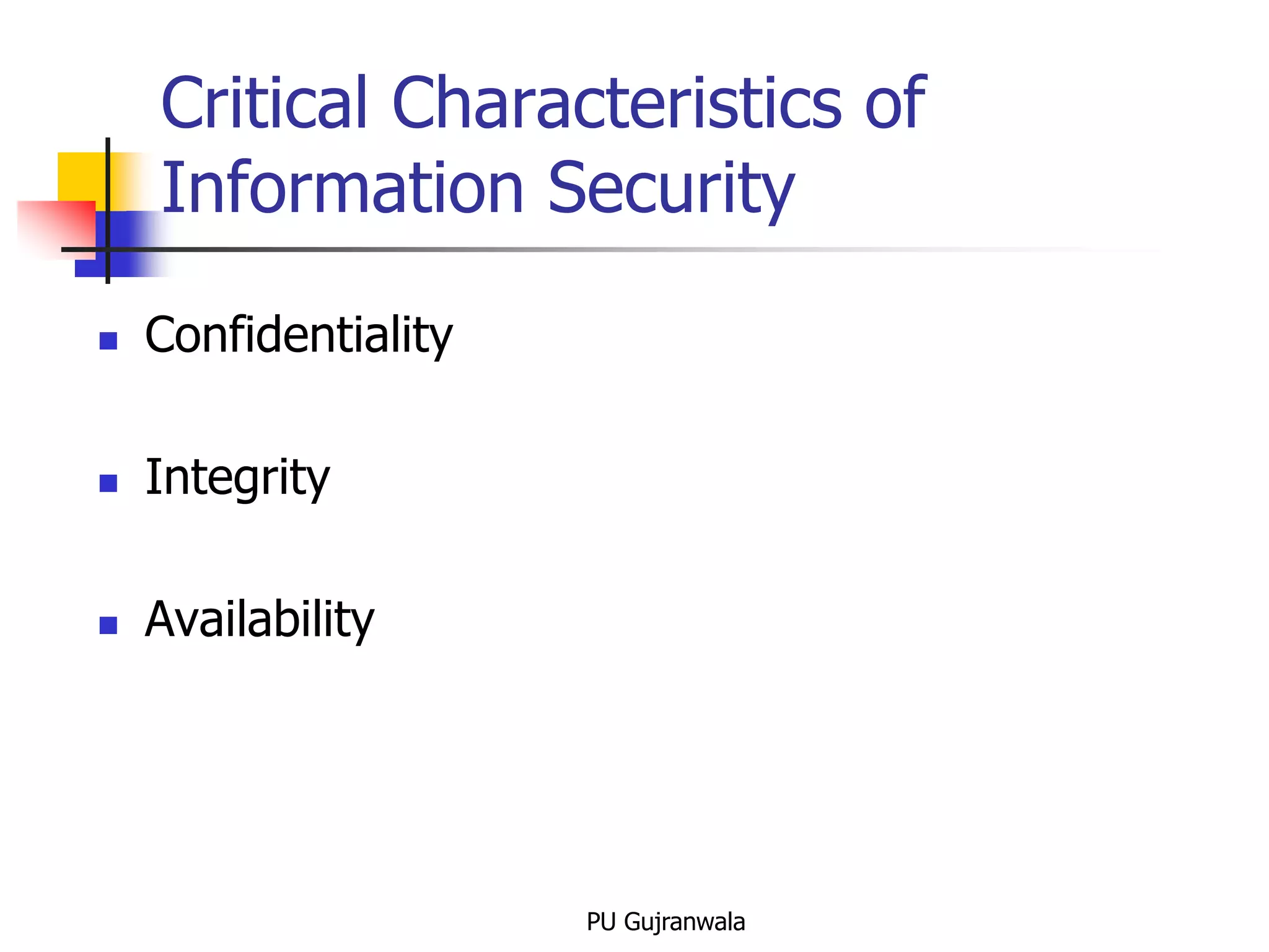 Basic Concepts of information security.ppt | Internet Safety | Parenting