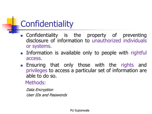 Basic Concepts of information security.ppt | Internet Safety | Parenting