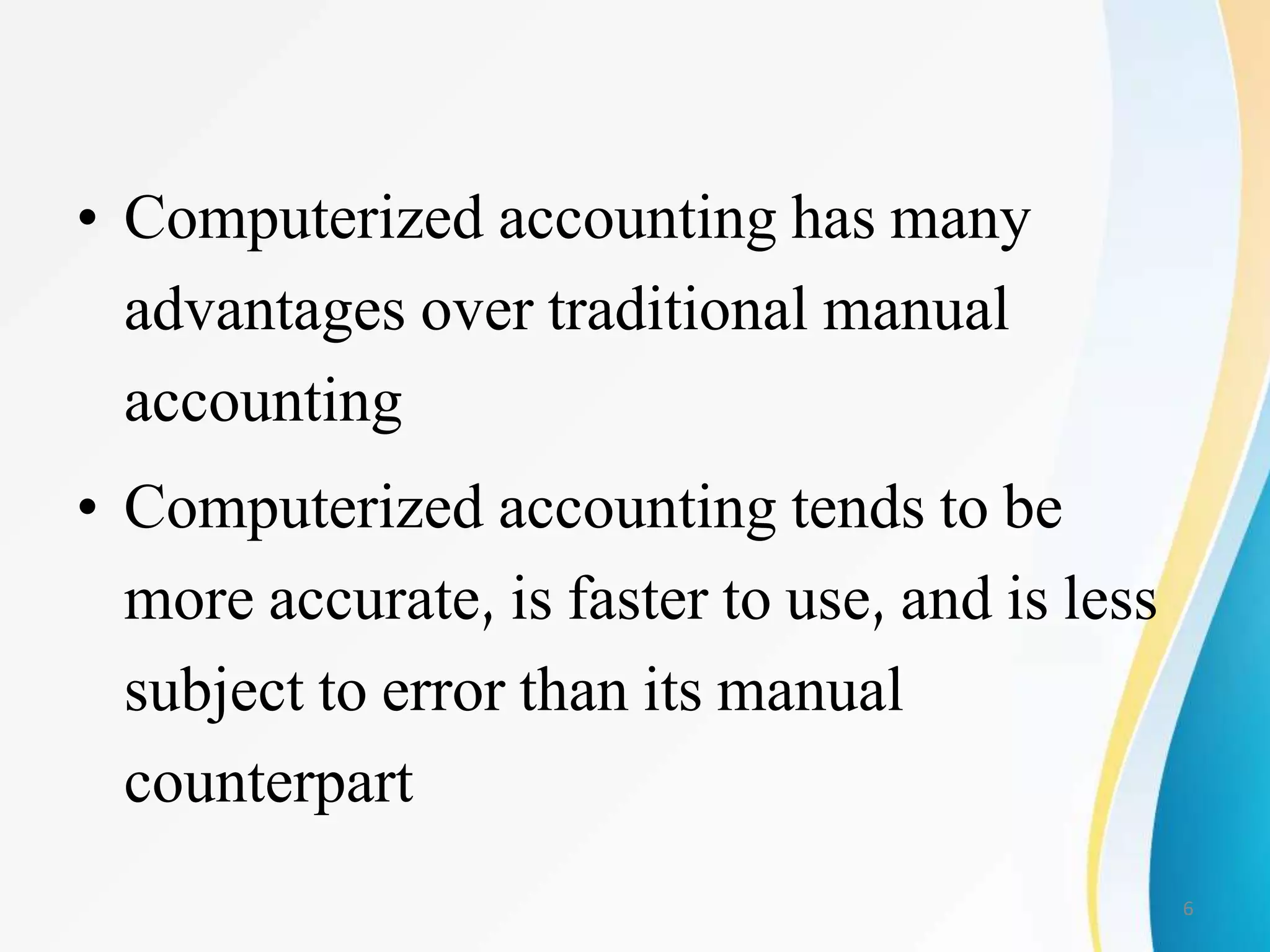 Computerised Accounting | PPSX