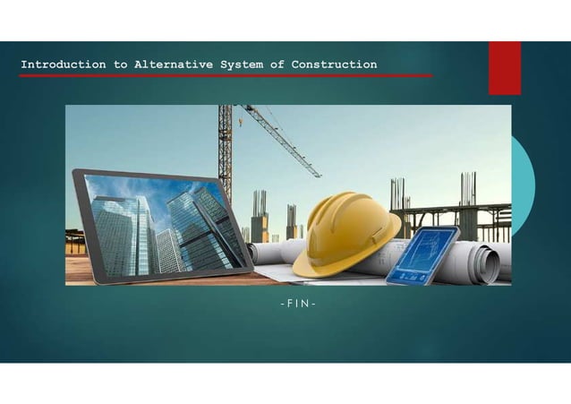 Lec01_Alternative Construction Systems Slides.pdf | Civil Engineering ...
