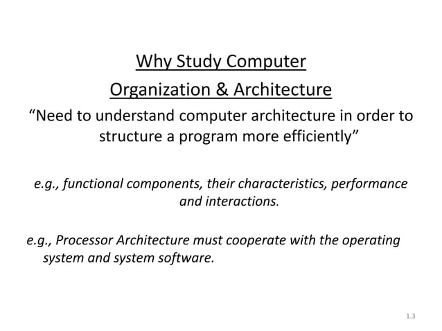 Computer Organization And Assembly Language Lec 01 Coalintroduction Ppt