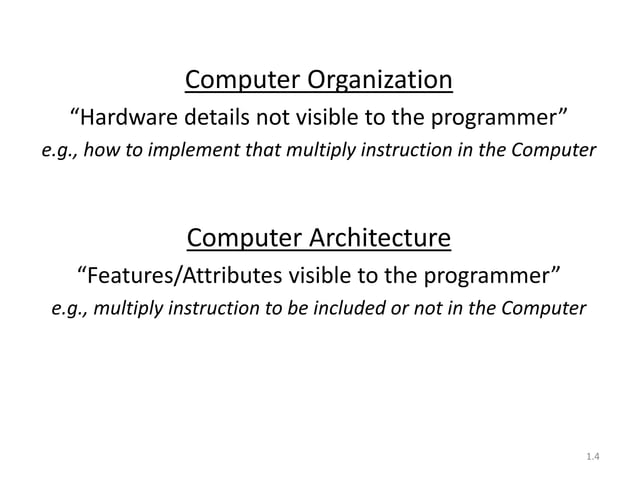 computer organization and assembly language Lec 01 coal_introduction | PPTX | Computing ...