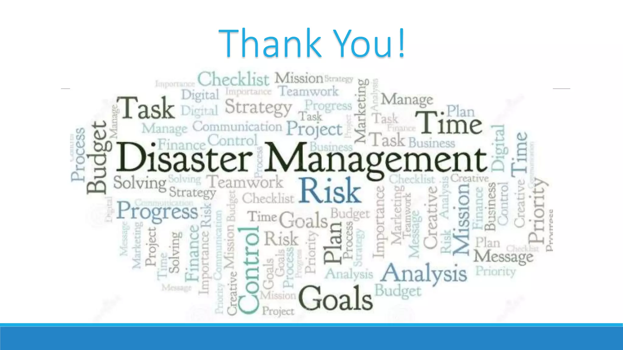 Disaster Management Course Objectives | PPT