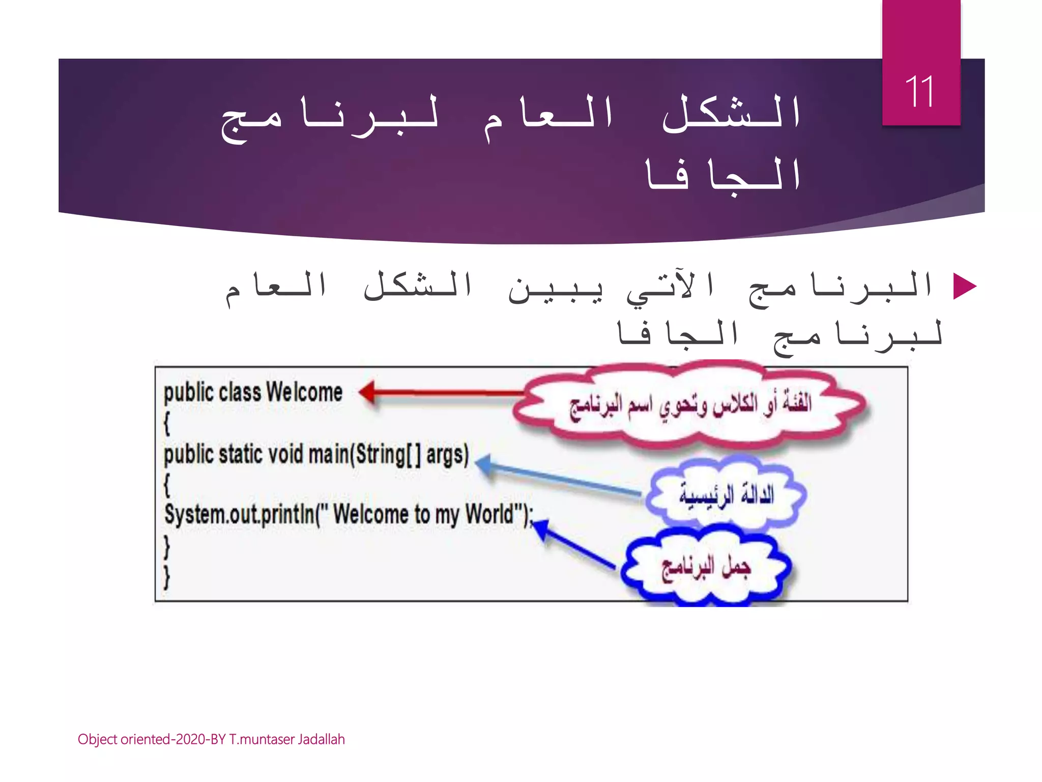 Lec 01 fundamentals concepts of java | PPSX