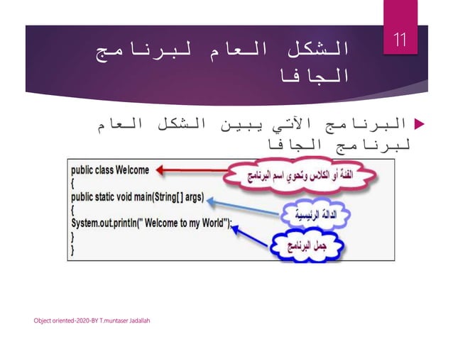 Lec 01 fundamentals concepts of java | PPSX