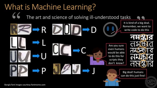 Lect.1: Getting Started (CS771: Machine Learning by Prof. Purushottam ...