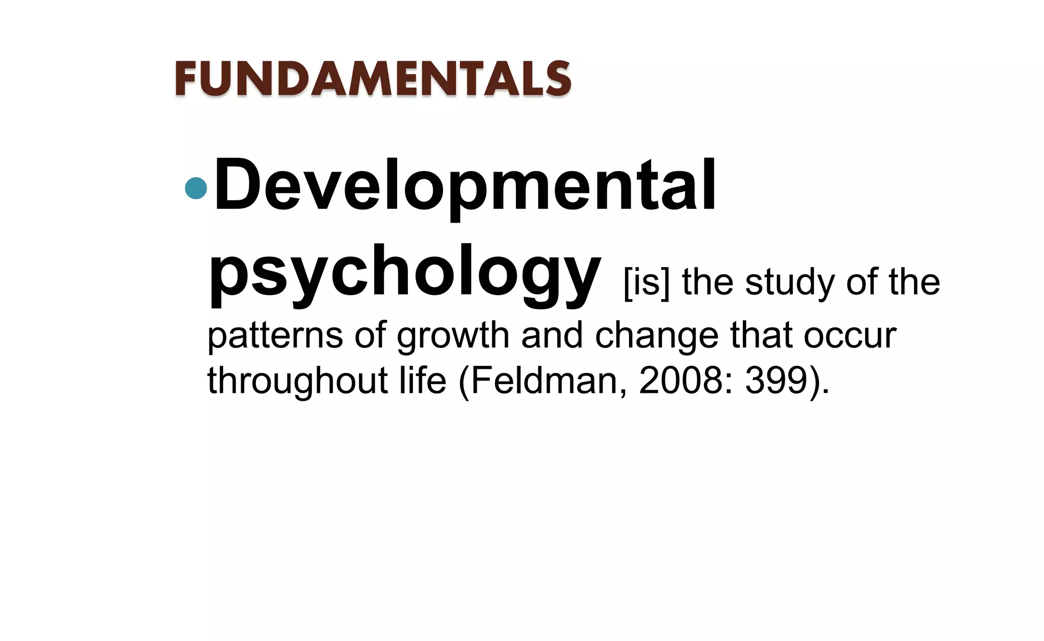 Lec 01 Human growth & Development-Fundamentals | PPT