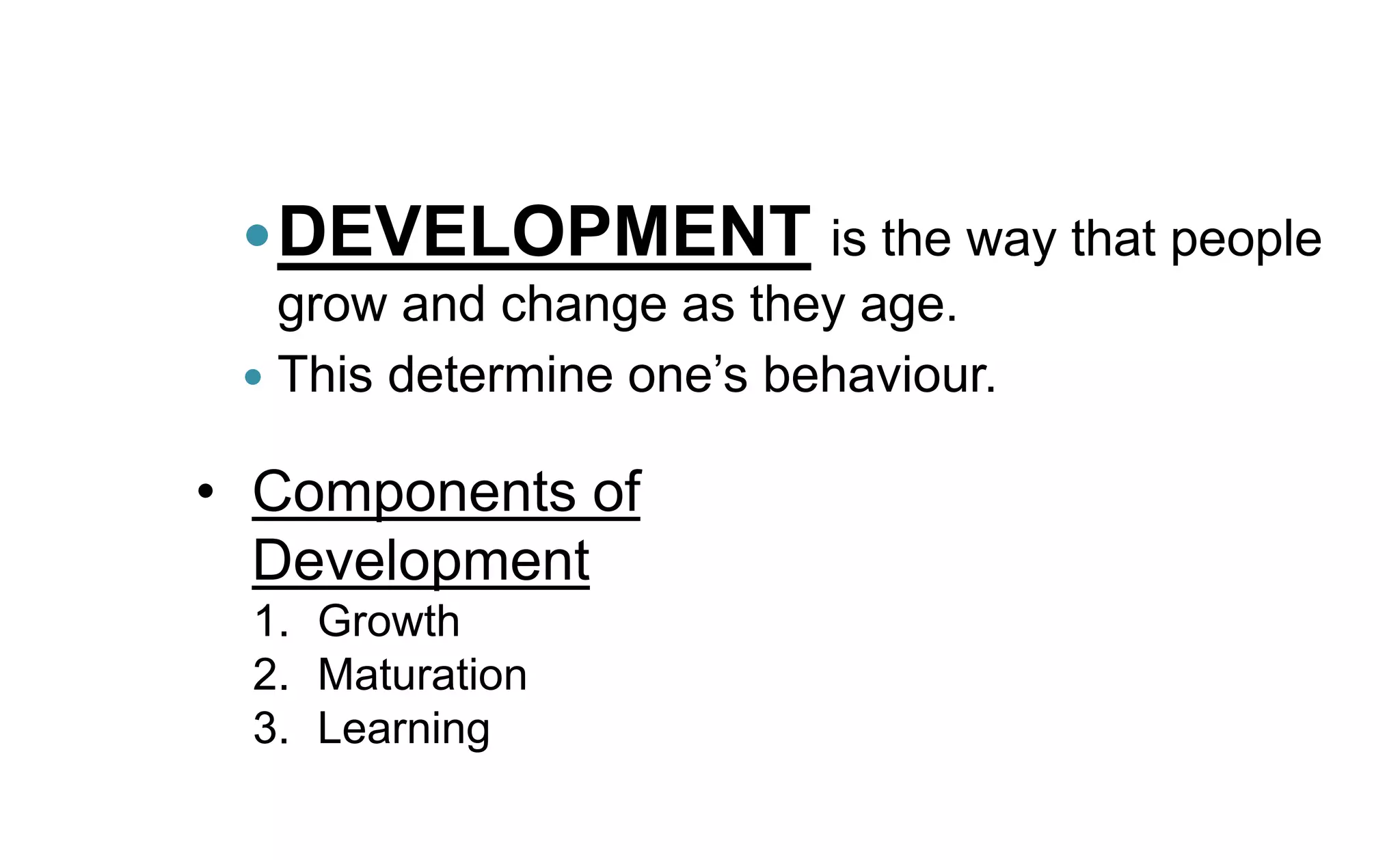 Lec 01 Human growth & Development-Fundamentals | PPTX