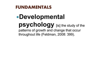 Lec 01 Human growth & Development-Fundamentals | PPT