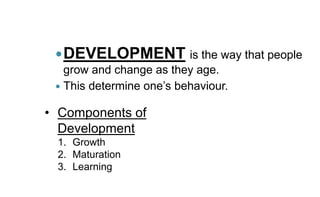 Lec 01 Human growth & Development-Fundamentals | PPT