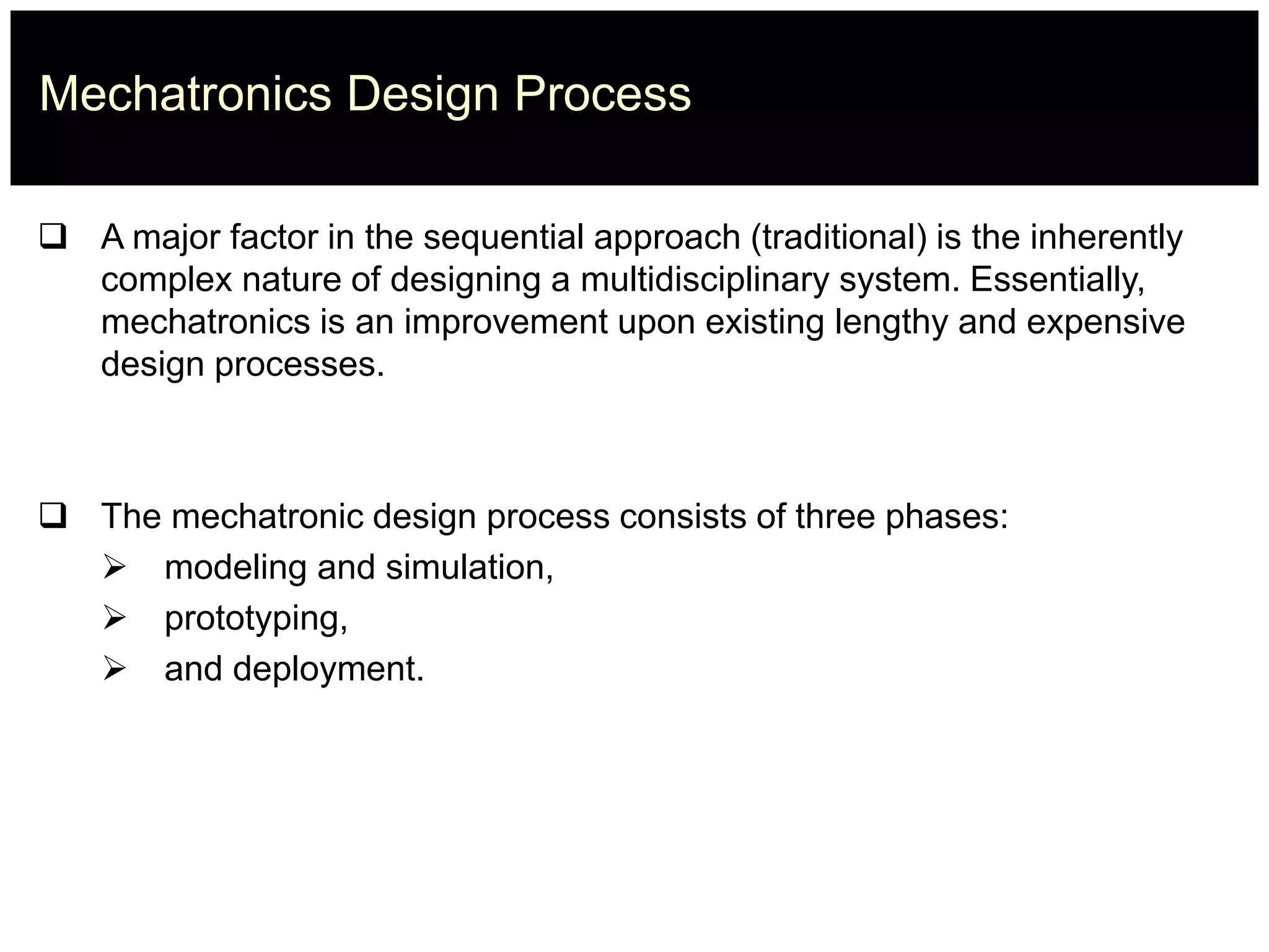 Lec 01(introduction) Mechatronic systems | PPT Lec 01(introduction) Mechatronic systems | PPT