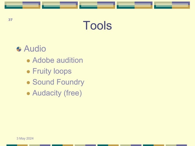 Lecture 01 Introduction To Multimedia.pptx | Digital Audio | Computer Software and Applications