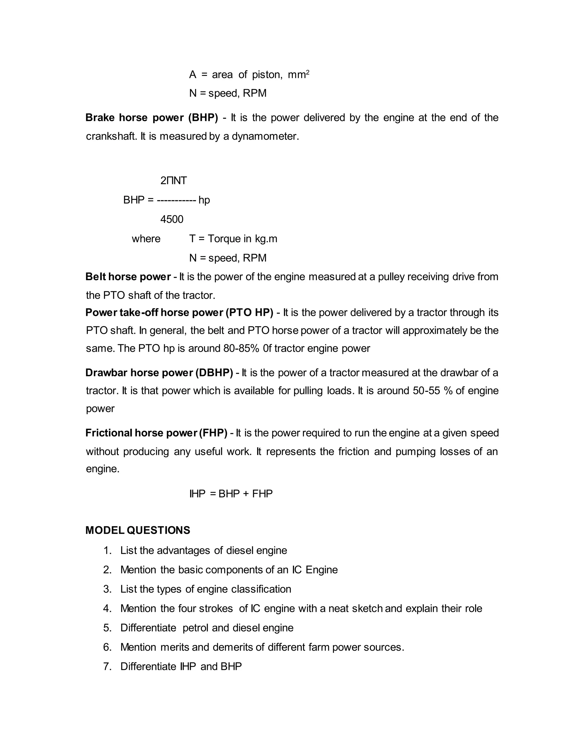 IC ENGINE | DOCX | Chemistry | Science