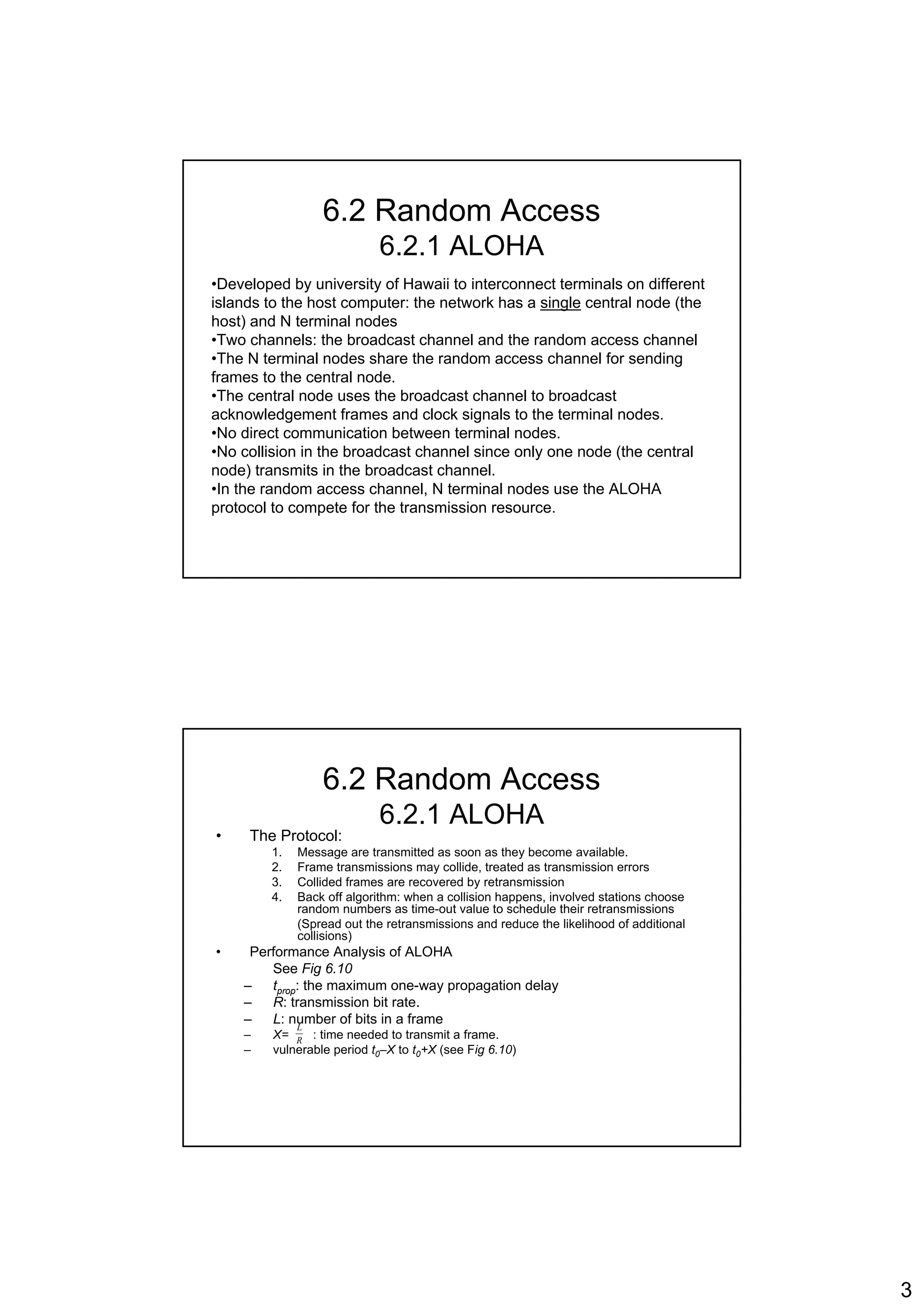 Medium range protocol and multiple access | PDF