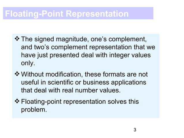 Lec 02 data representation part 2 | PPT