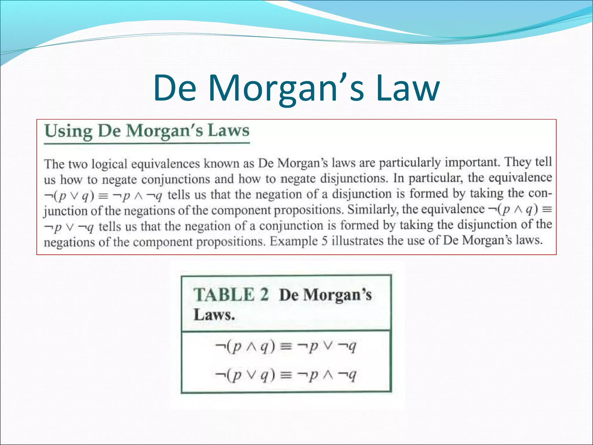 Lec 02 logical eq (Discrete Mathematics) | PPT