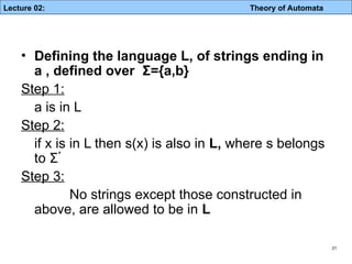 Lec 02- Recursive Definition.pptLec 01-IntroductionLec 01-IntroductionLec 01-IntroductionLec 01 ...