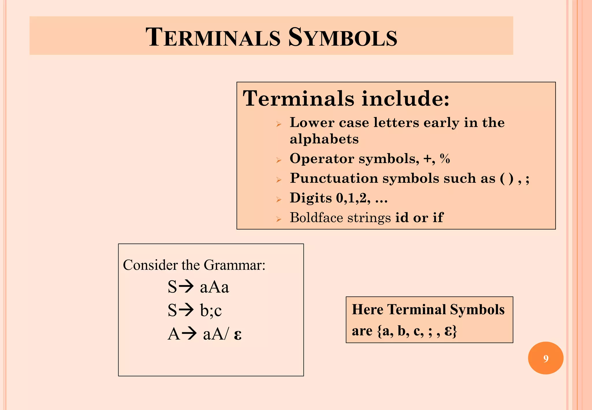 Lec02 Syntax Analysis And Ll1pdf Programming Languages Computing 6882