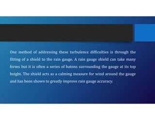 precipitation, rain gauges, types of precipitation | PDF