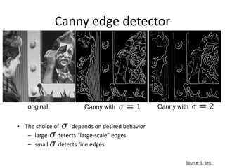 Computer vision - edge detection | PPTX