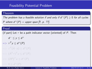 Lec02 feasibility problems | PPT | Free Download