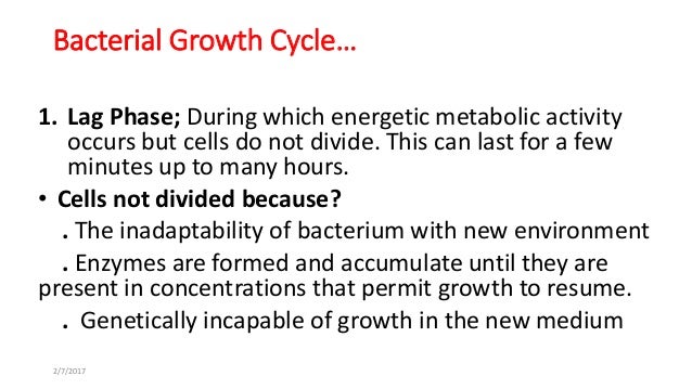 Lec 03. bacterial growth