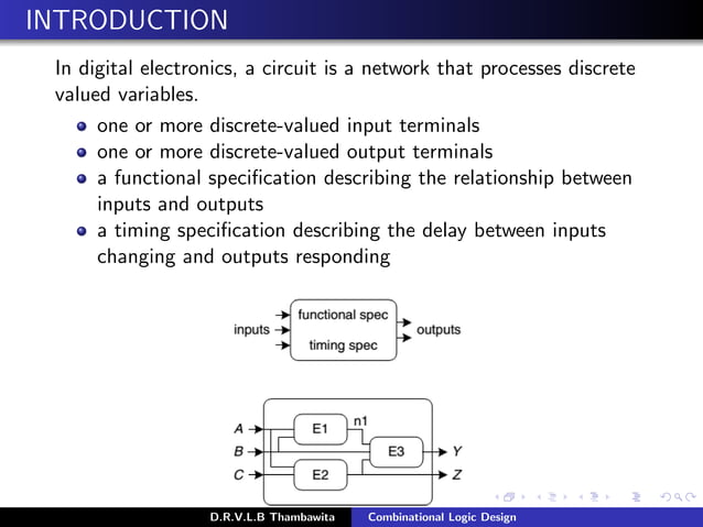 Lec 03 - Combinational Logic Design | PPT