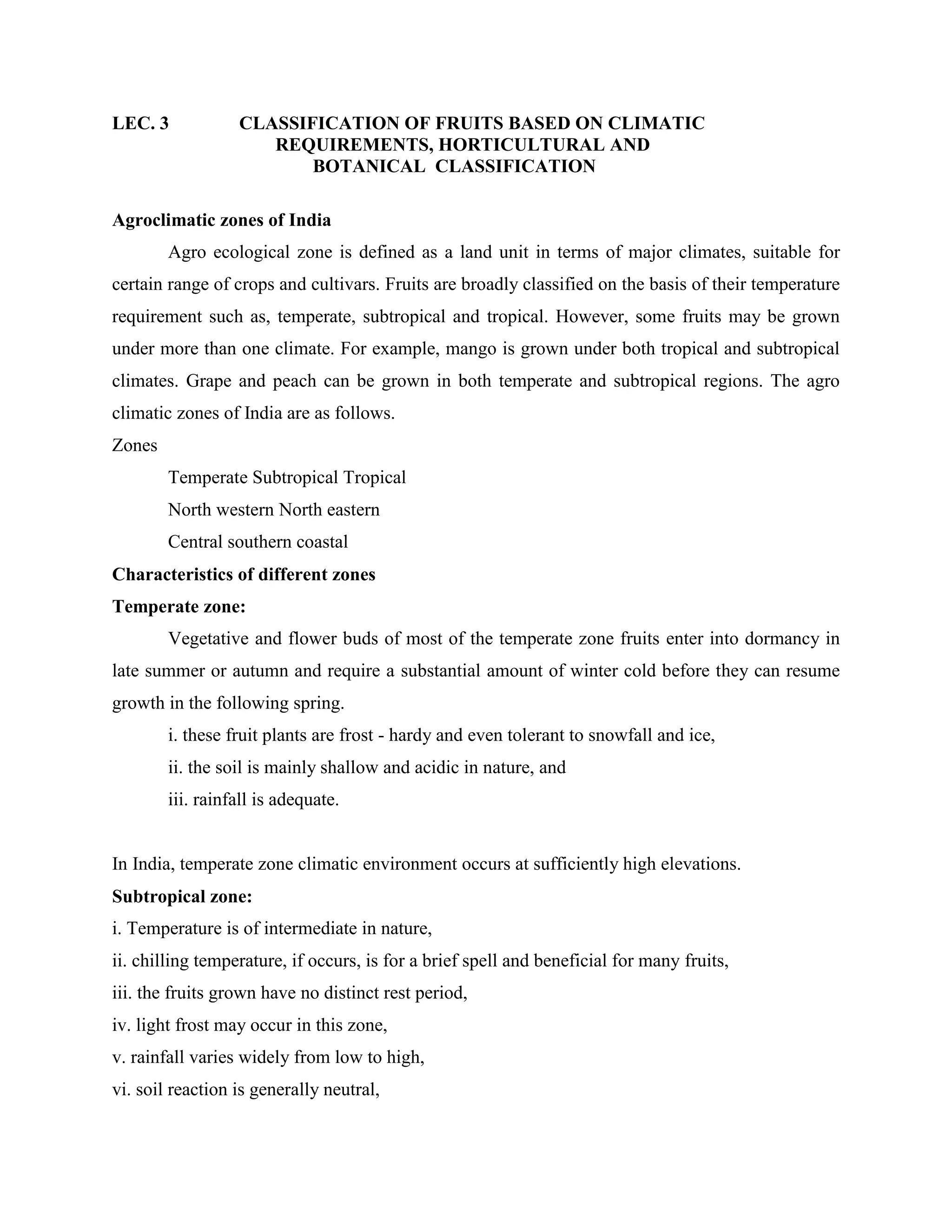 CLASSIFICATION OF FRUITS | PDF