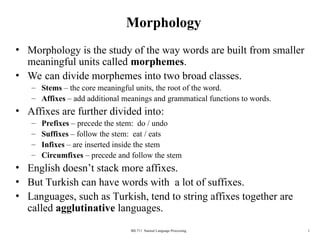 Morphology based image processing and Machine learning | PPT