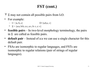 Morphology based image processing and Machine learning | PPT