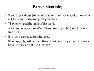 Morphology based image processing and Machine learning | PPT