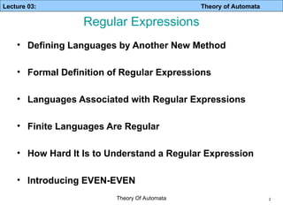 Lec 03-Regular Expression.pptLec 01-IntroductionLec 01-IntroductionLec 01-IntroductionLec 01 ...