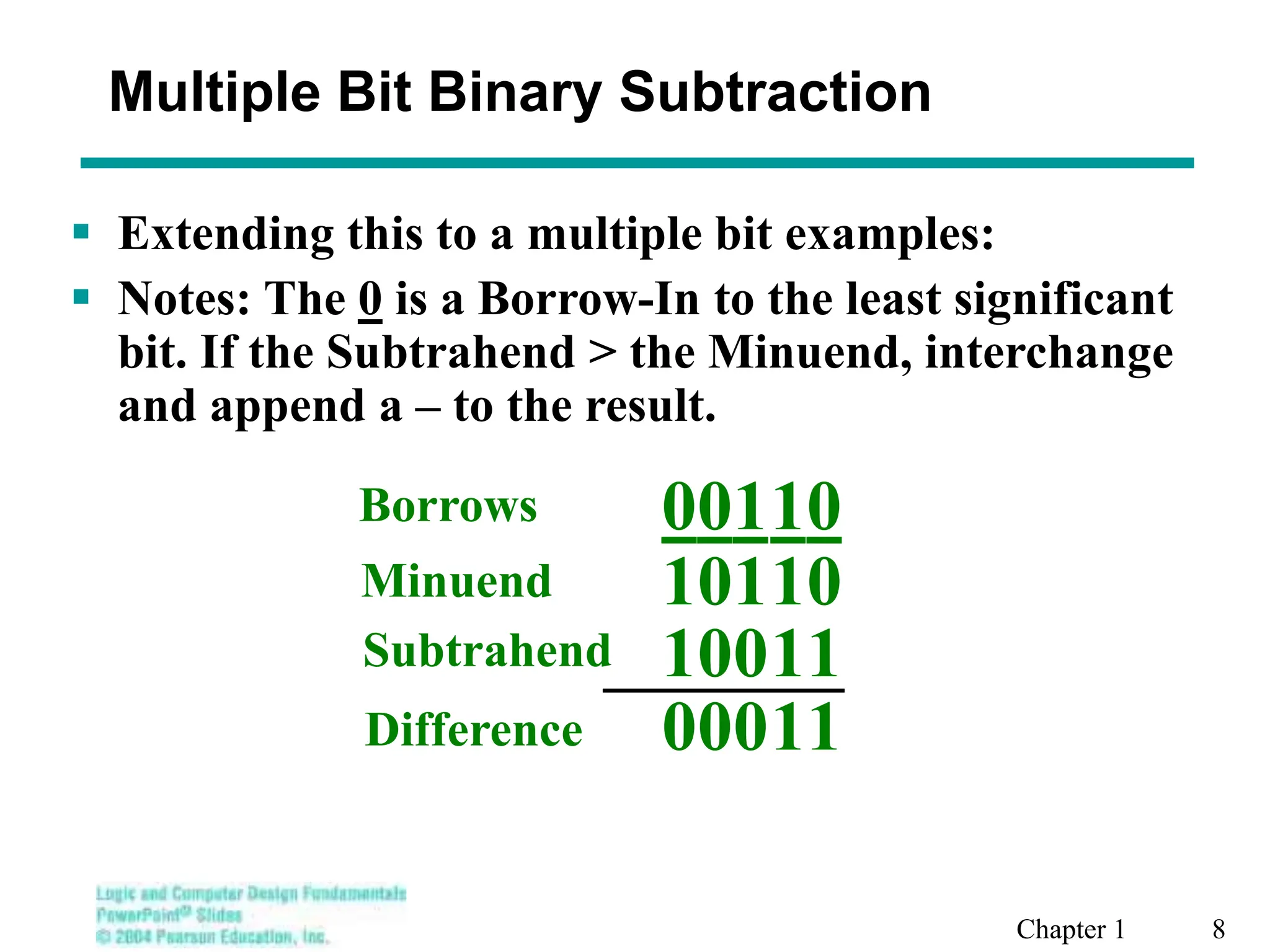 lec03_binary_arithmetic lecture solution | PPT