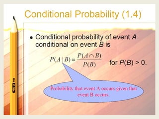 Machine Learning course Lecture number 3, machine learning - lec03_cond ...