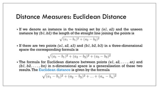 Introduction to classification K-Nearest Neighbour | PDF
