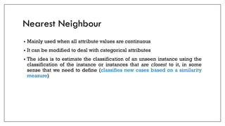 Introduction to classification K-Nearest Neighbour | PDF