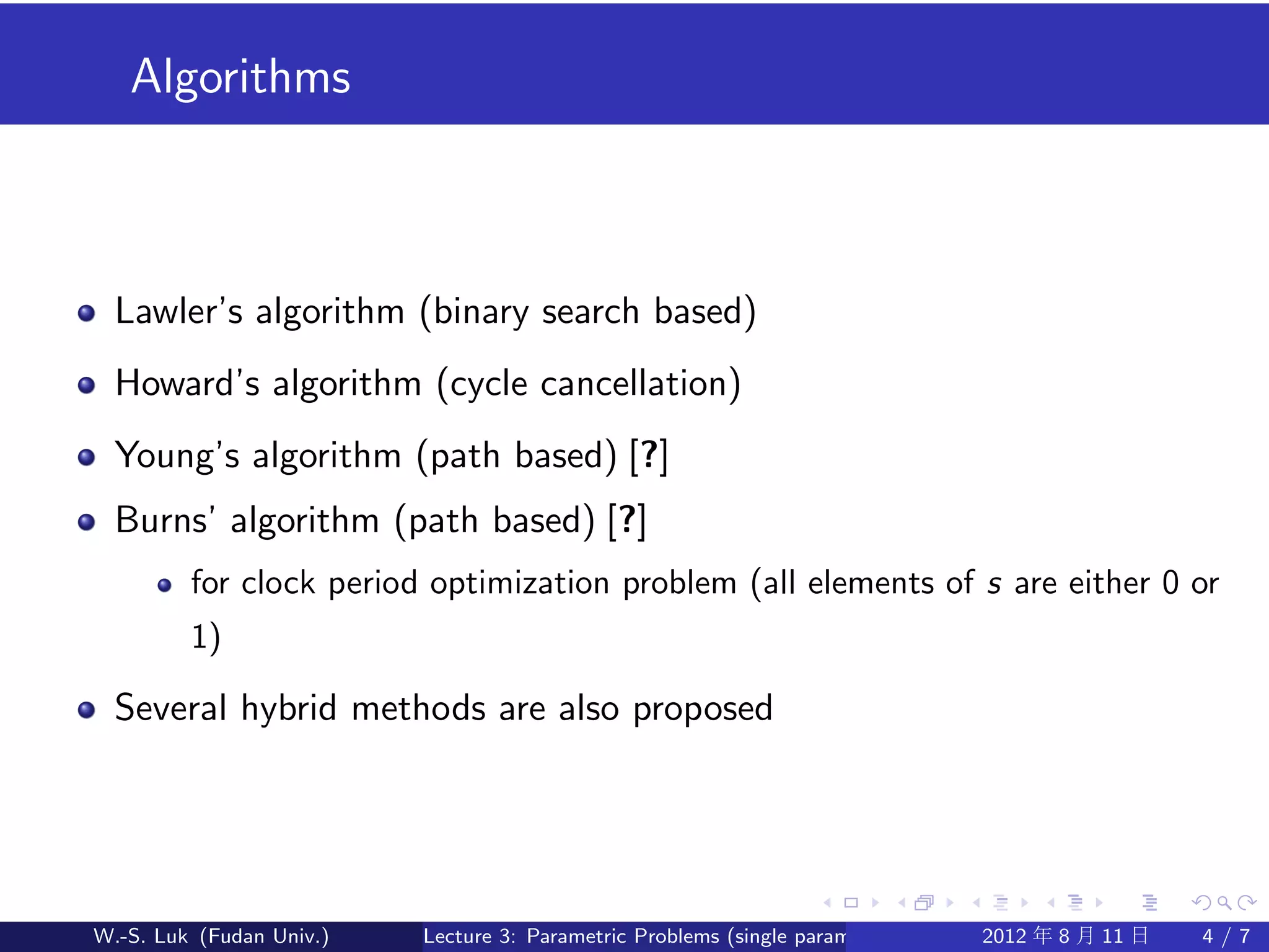 Lec03 parametric problems | PPT