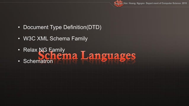Schema languages | PDF