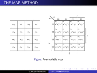 Lec 04 - Gate-level Minimization | PDF