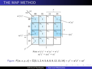 Lec 04 - Gate-level Minimization | PDF