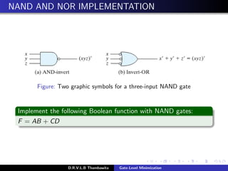Lec 04 - Gate-level Minimization | PDF