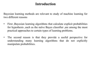 -BayesianLearning in machine Learning 12 | PPT