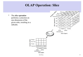 Data Warehouse And On-Line Analytical Processing | PPTX