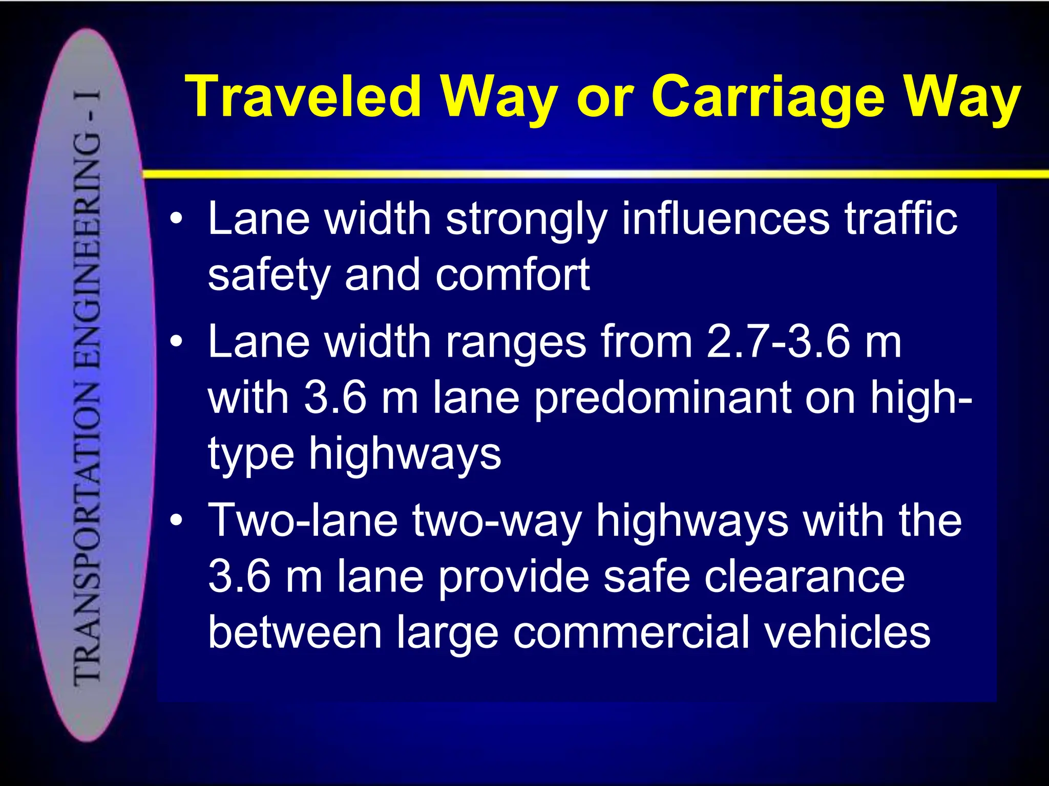 Elements of a Typical Cross-section of Road and Highway drainage | PPT